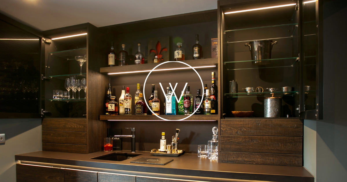 Elevate Your Home Bar | John Willox Kitchen Design Project
