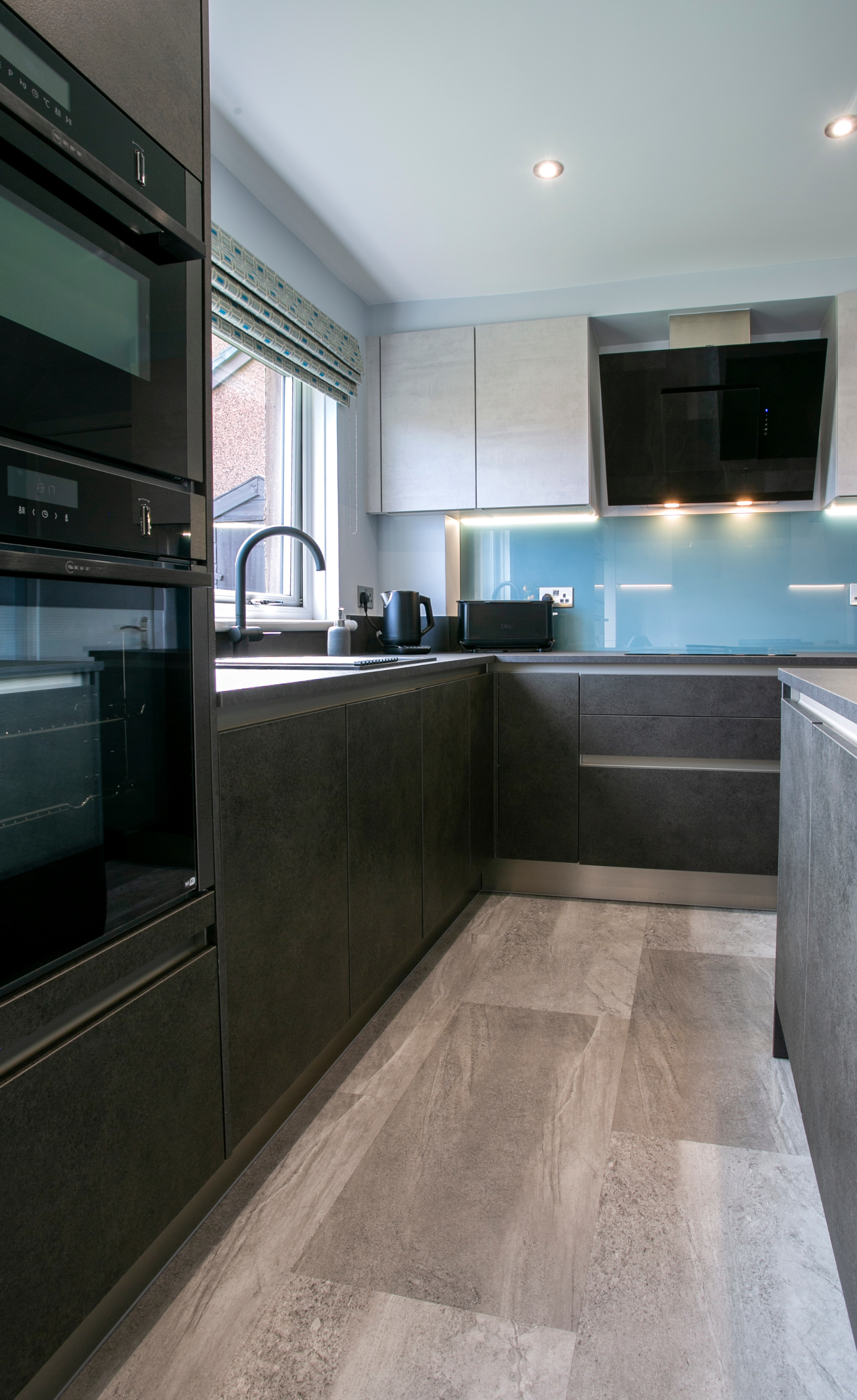 Storage-rich Open Plan Kitchen Redesign with Kitchen Island